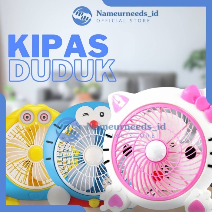 Jual Kipas Angin Karakter 10 inch Kipas Meja Listrik | Shopee Indonesia