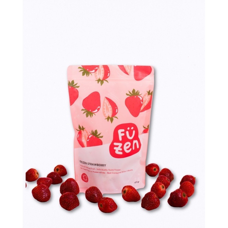 Jual Non COD Frozen Strawberry beku buah fruit jus juice ice cream ...