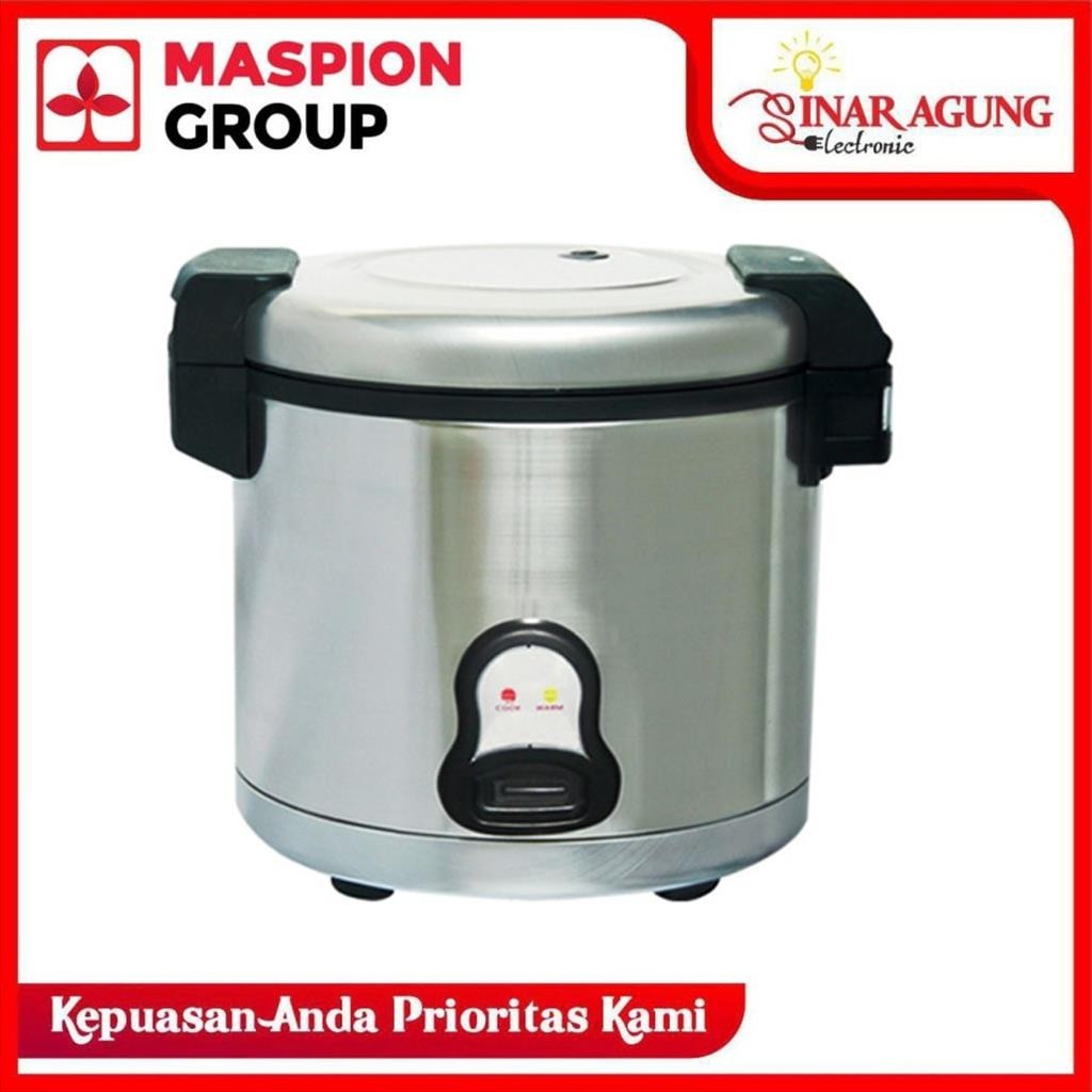 Jual MASPION MMC-4015BS / MMC4015B RICE COOKER 6 LITER - GARANSI RESMI ...