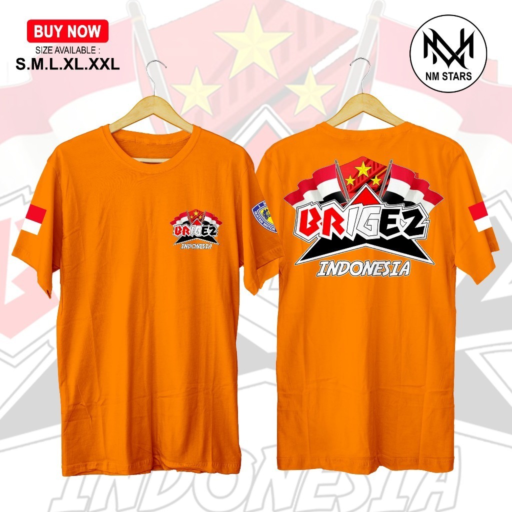 Jual Kaos Brigez Indonesia Terbaru - Baju komunitas Motor Indonesia ...