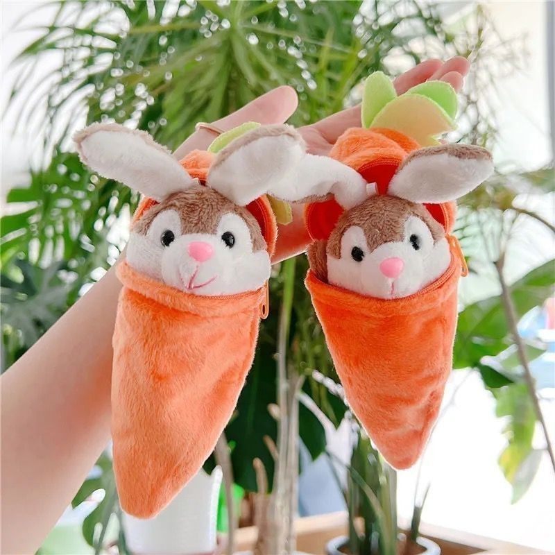 Jual BONEKA KELINCI DAN WORTEL DAPAT DILEPAS UKURAN 22 CM RABBIT DOLL ...