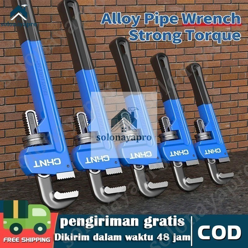 Jual Chint Kunci Pipa Pipe Wrench kunci Ledeng 10" 12" 14" 18" 24" inch ...