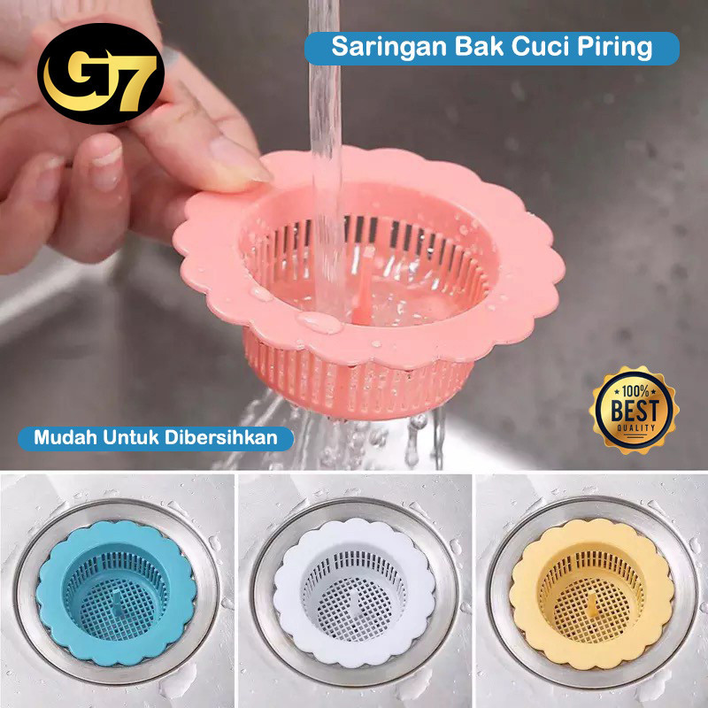 Jual Saringan Bak Cuci Piring Plastik Saringan Wastafel Penyaring Sink ...