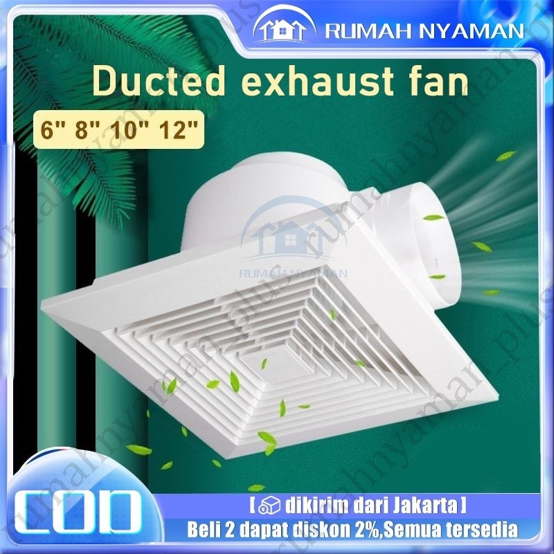 Jual Kipas Angin Dak Exhaust Tipe Langit-Langit 8/10/11/12inch | Shopee Indonesia