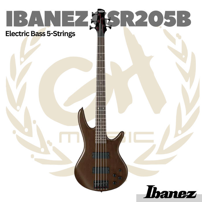Jual Ibanez GSR205B-WNF 5-String Electric Bass Guitar - Bass Elektrik 5 ...