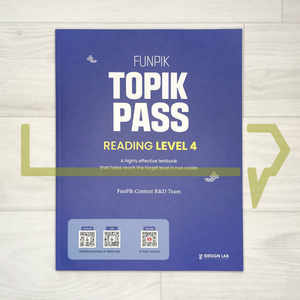 Jual FunPik TOPIK PASS Reading Level 4. Bahasa Korea | Shopee Indonesia