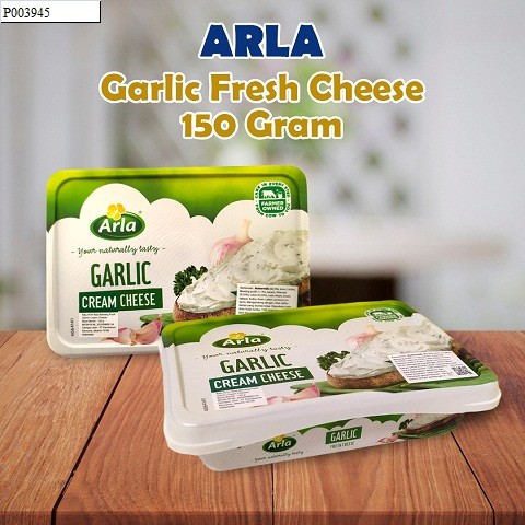 Jual Arla Garlic Fresh Cheese 150 Gr | Shopee Indonesia