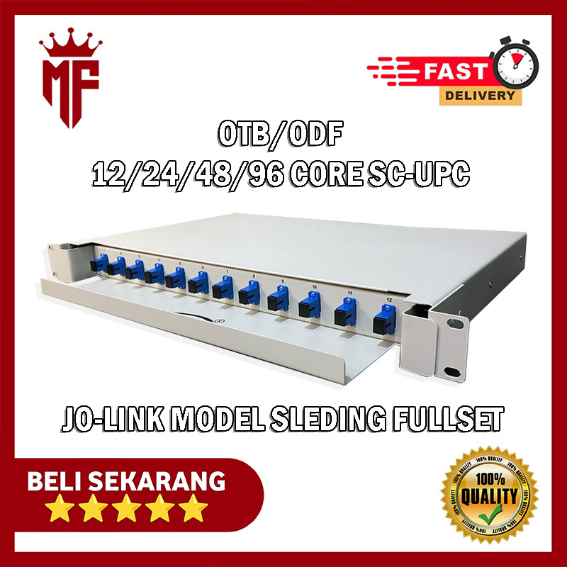 Jual OTB/ODF 12/24/48/96 CORE SC-UPC JO-LINK MODEL SLEDING FULLSET ...