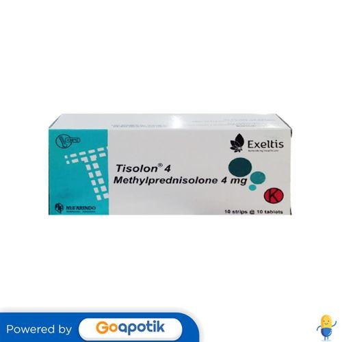 Jual Tisolon 4 Mg Box 100 Tablet | Shopee Indonesia