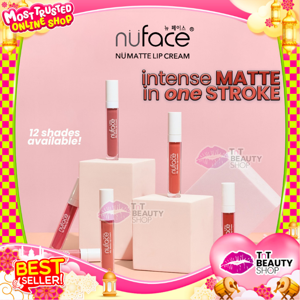 Jual Nuface Nu Matte Lip Cream Nu Face Lipstick | TnT Beauty Shop ...