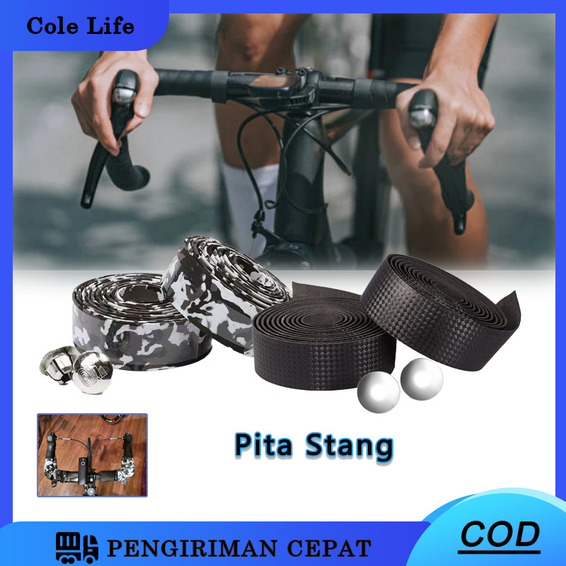 Jual 2 Roll Bartape Carbon 3D Dropbar Sepeda Balap Fixie Handlebar Hand ...