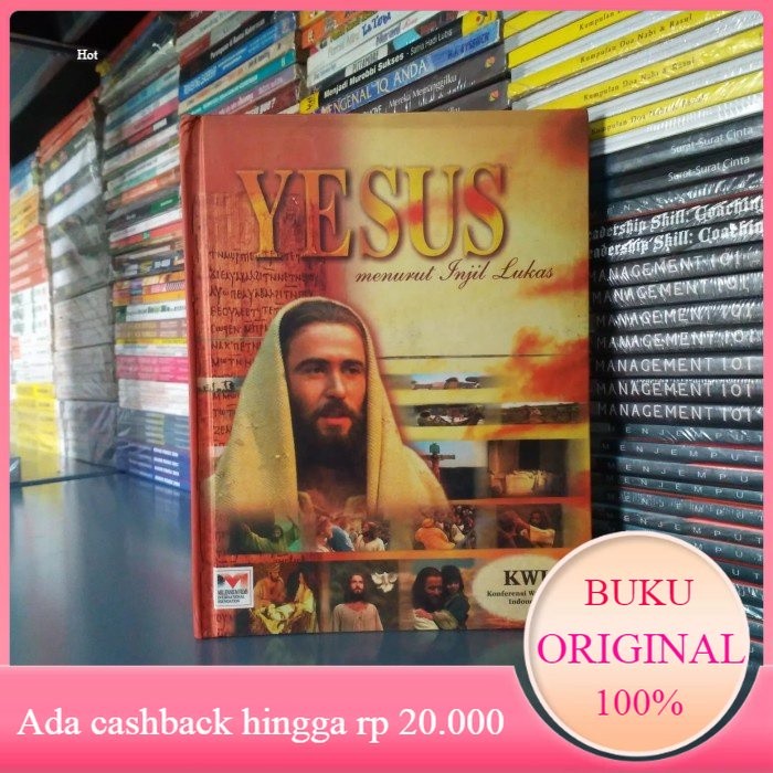 Jual Buku Rohani Kristen YESUS MENURUT INJIL LUKAS Disertai CD Hard cover #Bekas | Shopee Indonesia