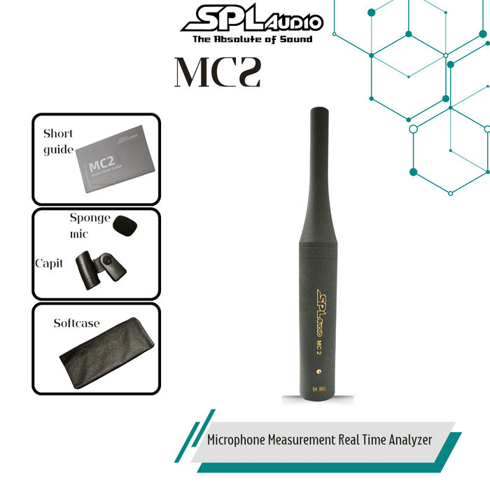 Jual SPL Audio Microphone Measurement Real Time Analyzer MC 2 | Shopee ...