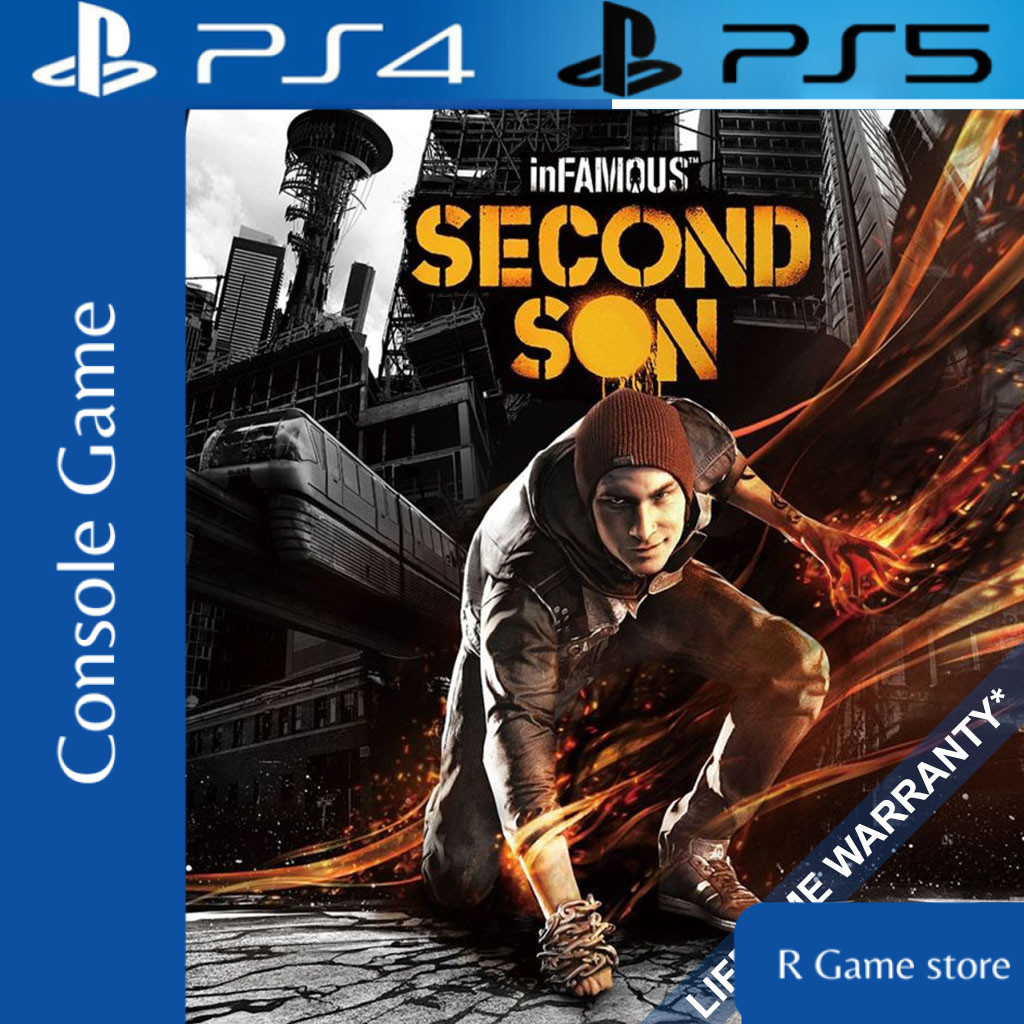 Jual INFAMOUS SECOND SON PS4 PS5 ORIGINAL DIGITAL GAME | Shopee Indonesia