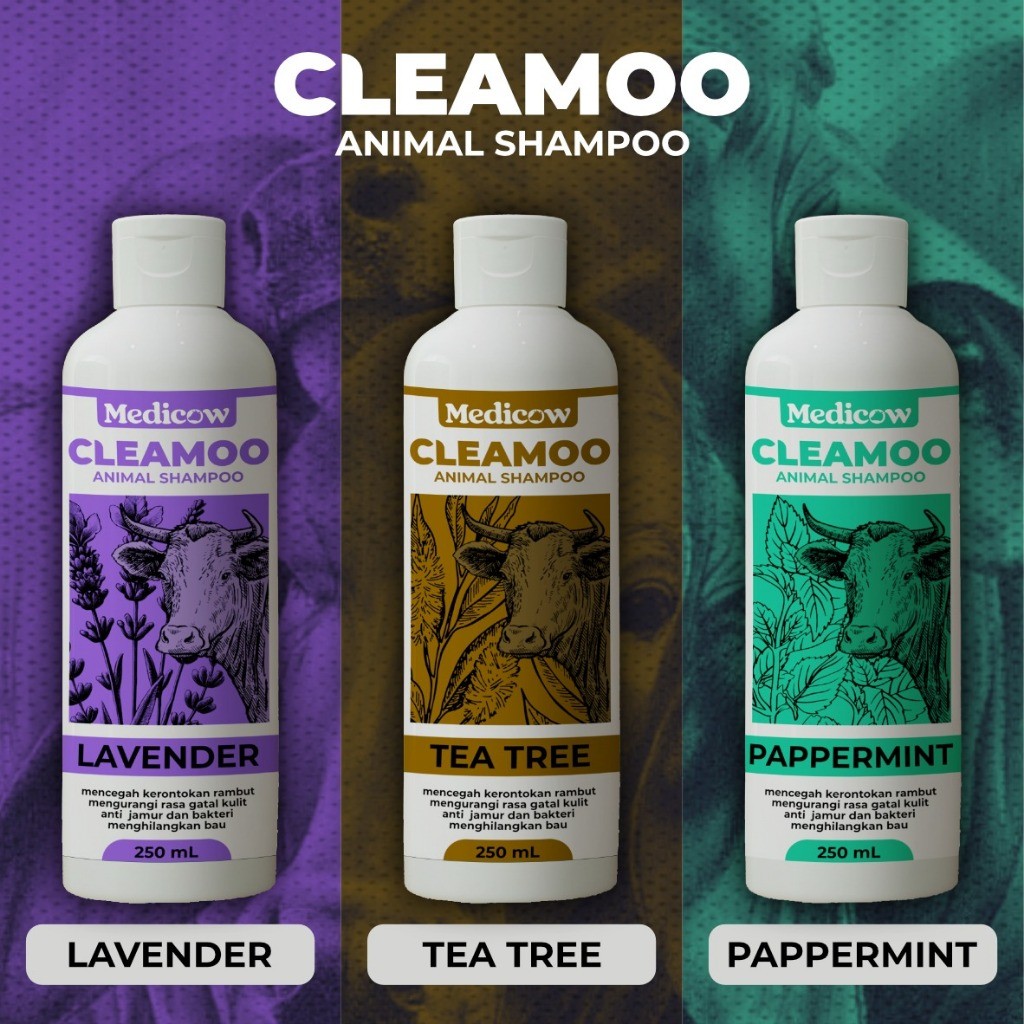 Jual Medicow Cleamoo, Animal Shampoo - Netto 250mL | Shopee Indonesia
