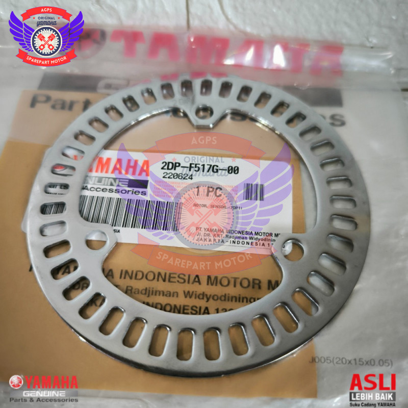 Jual PIRINGAN ROTOR SENSOR CHROME CROME ABS DEPAN ATAU BELAKANG NMAX ...