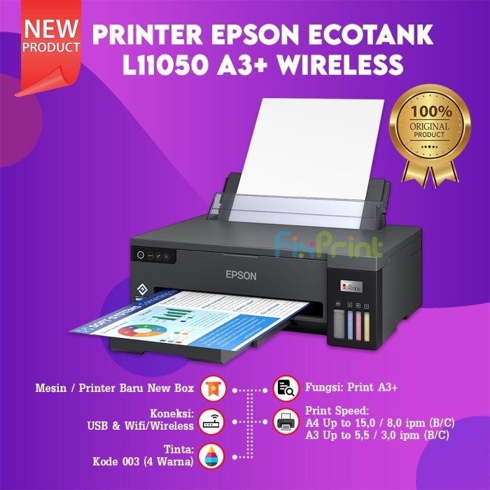 Jual Printer Epson L 1300 A3 L1300 | Shopee Indonesia