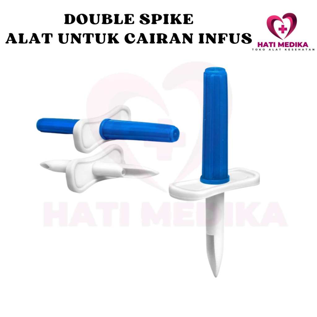 Jual ONEMED - Double Spike Infusion | Alat untuk Cairan Infus | Tusukan ...