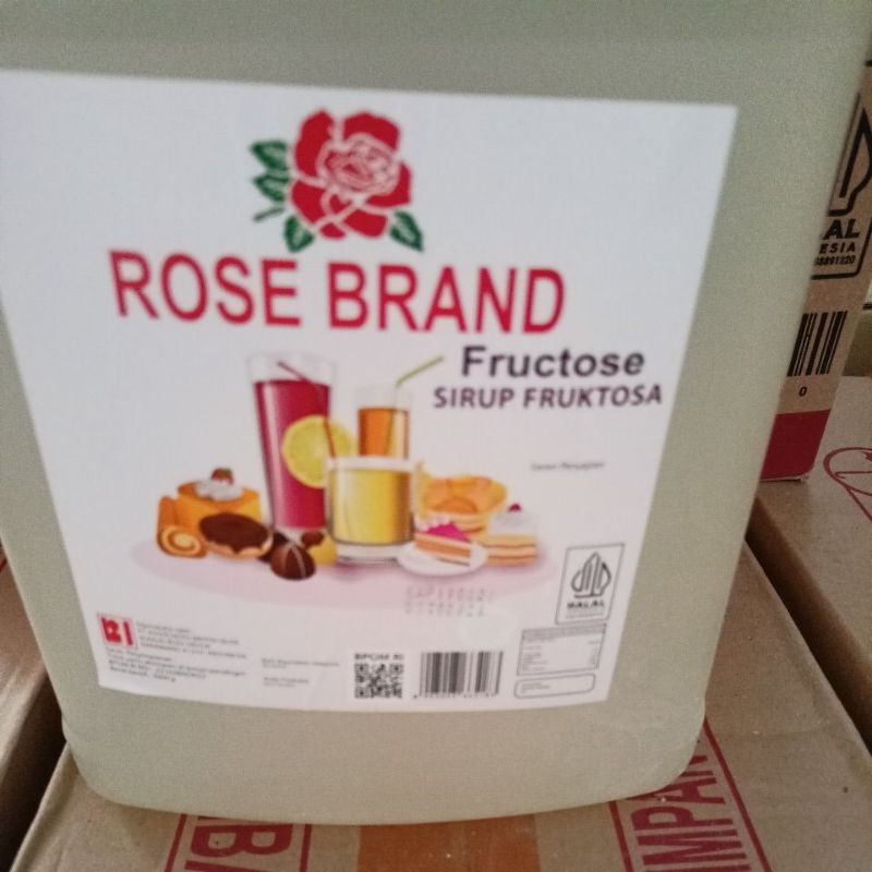 Jual Gula cair rose brand 5 kg/fructose 5 liter gula jagung | Shopee ...
