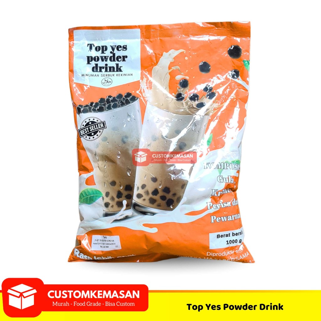 Jual Serbuk Minuman / Top Yes Powder Drink / Serbuk Minuman Kekinian ...
