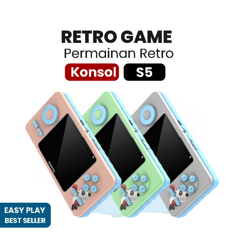 Jual Game Boy S5 Mini Retro 520 in 1 Permainan Portable Mainan Anak ...