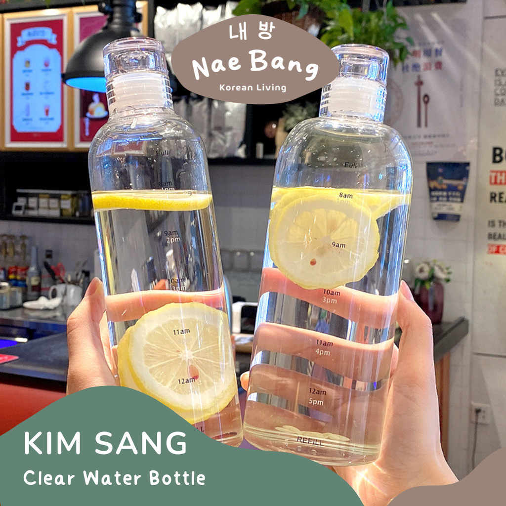 Jual 【NAE BANG】KIM SANG Tumbler Botol Minuman Estetis Botol Kaca Air ...