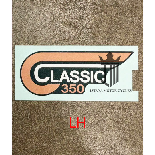 Jual Stiker Sticker Box Cover Royal Enfield New Classic 350 Reborn ...