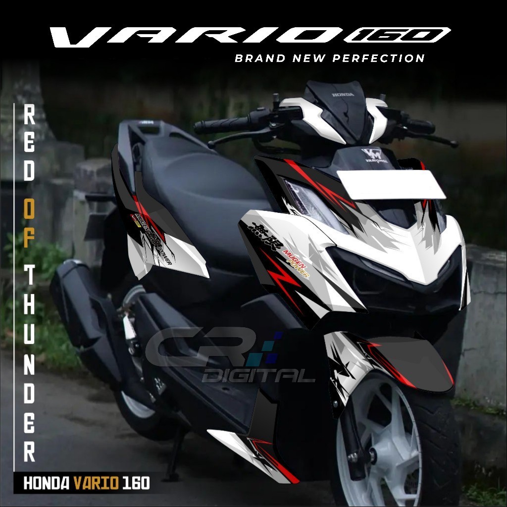 Jual Decal stiker Vario 160 New ABS/NON ABS fullbody Dekal Sticker ...
