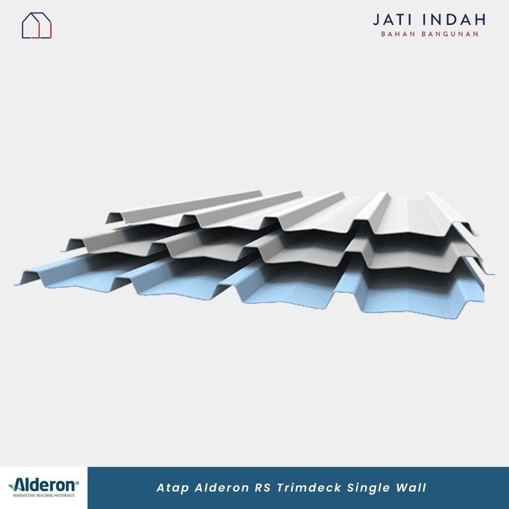 Jual ALDERON RS Trimdeck Atap UPVC Single Layer | Shopee Indonesia