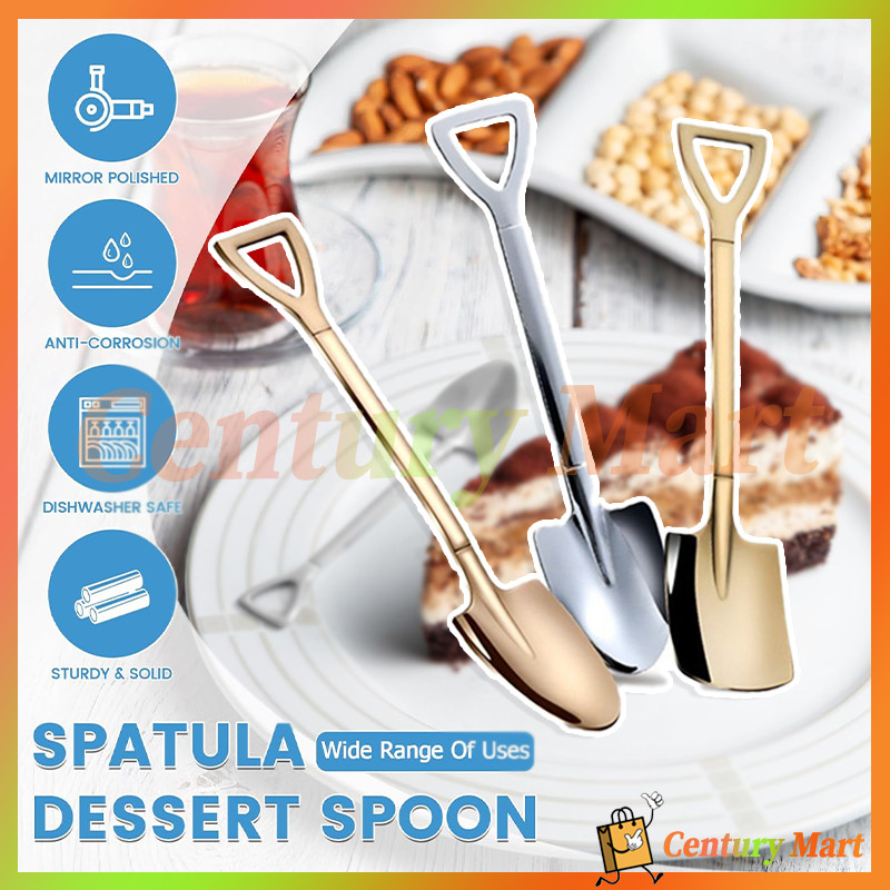 Jual Sendok Mini Bentuk Sekop untuk Es Krim/Sendok Es Krim/Sendok Buah ...