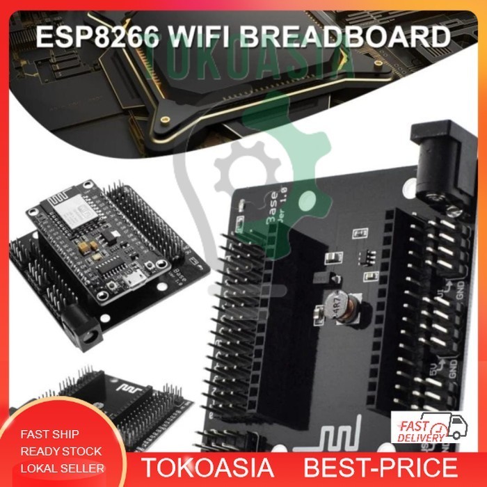 Jual Esp8266 Wifi Development Plate Base Expander Board Base Shopee