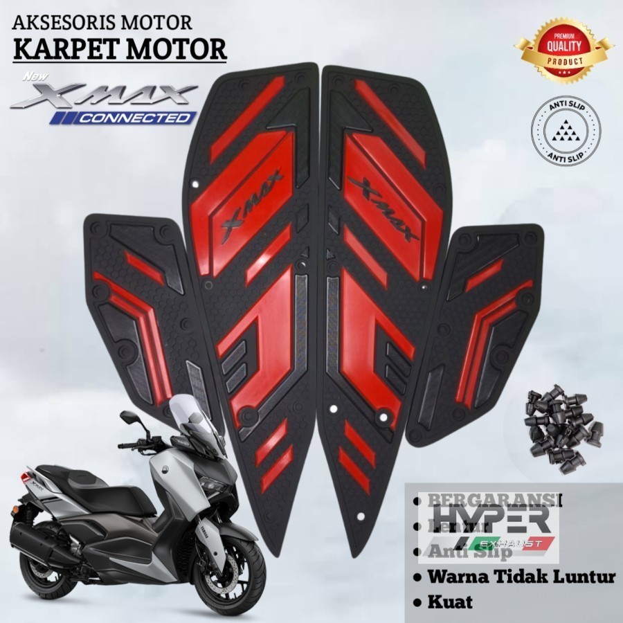 Jual Karpet New XMAX CONNECTED 2022 2024 2024 Premium Full Karet Tebal ...