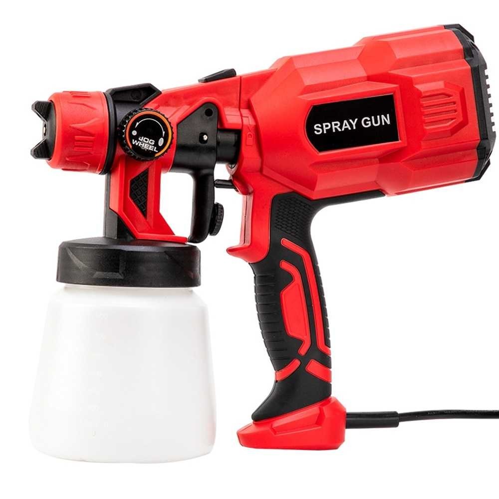 Jual Pistol Semprot Cat Dinding Spray Gun Paint 1.8mm 800ml 550W Alat ...