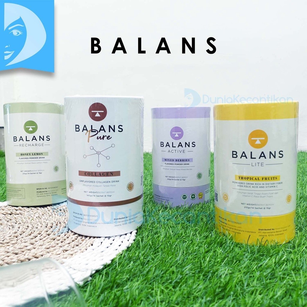 Jual Balans Lite Tropical Fruit Balans Active Mixed Berries Balans ...