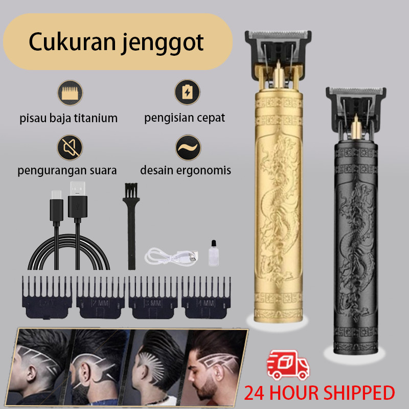 Jual Alat Cukur Elektrik Hair Clipper Trimmer T9 / Cukuran Vintage T9 Alat Cukur Hair Clipper ...