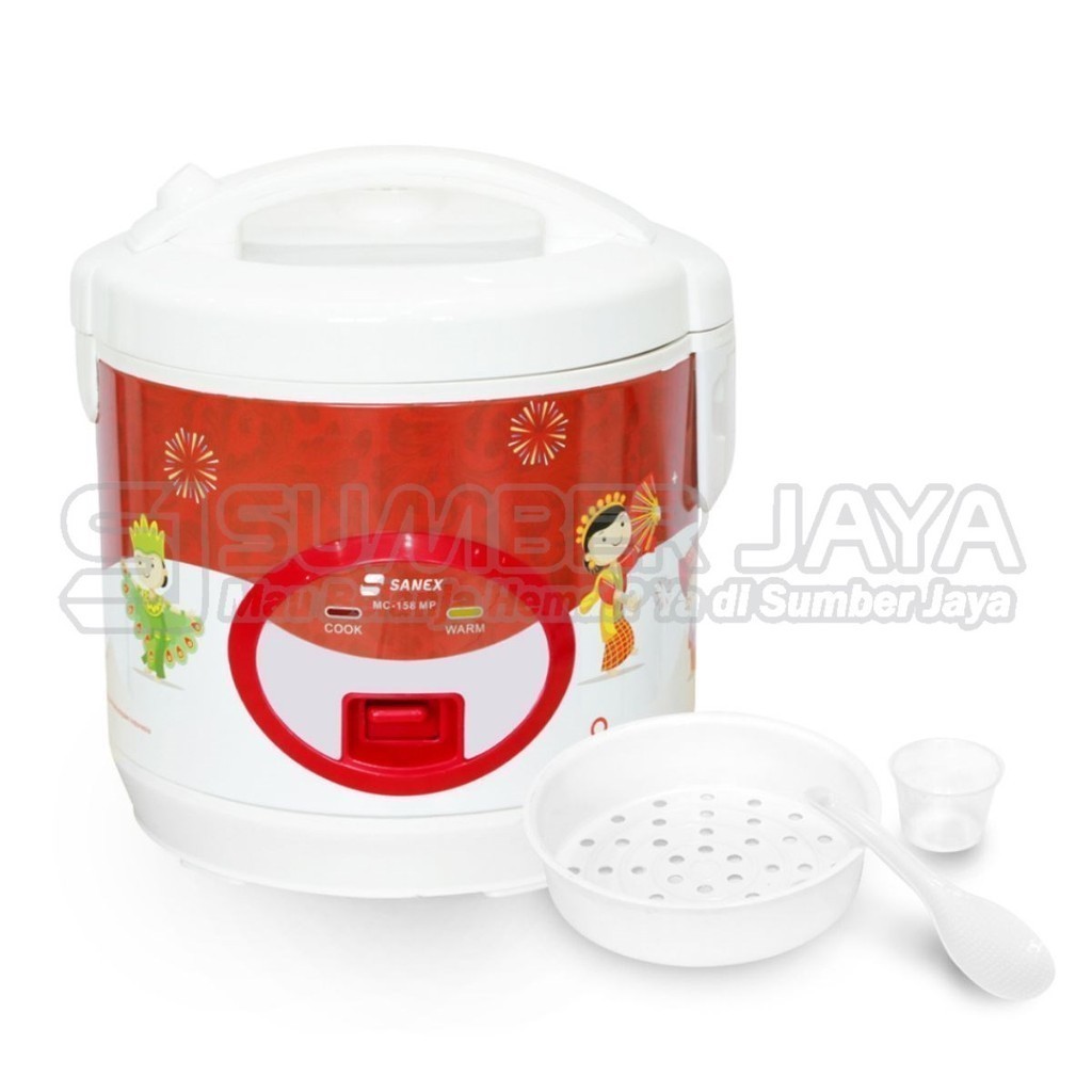Jual Magic com Rice Cooker Magicom Sanex MC-158 1 liter Mini Penanak ...