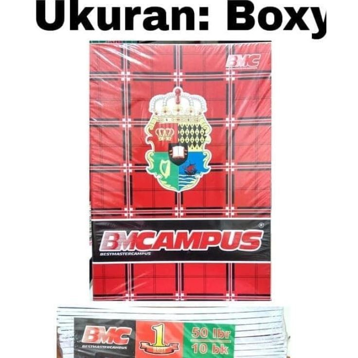Jual 1 PACK 5 Buku Tulis BM Campus 36 / Campus BMC 50 Lembar | Shopee Indonesia