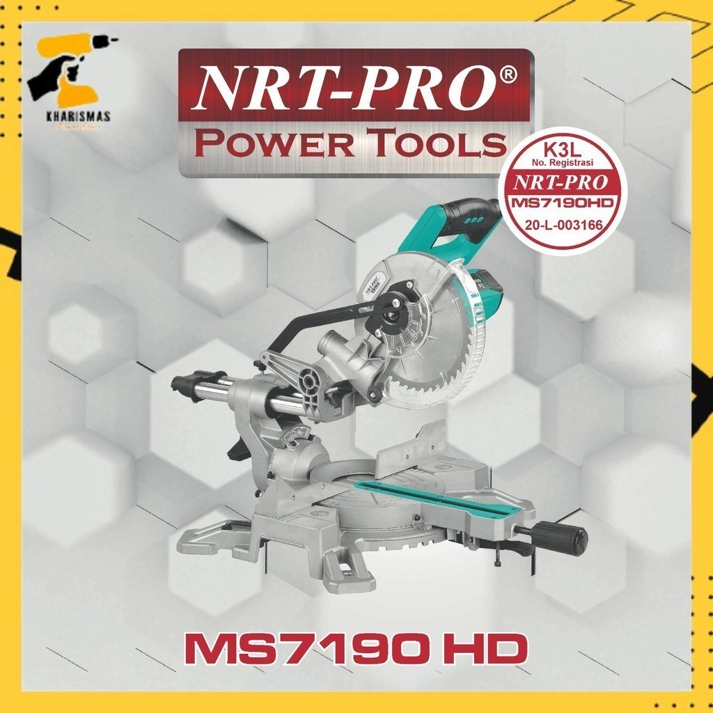Jual MITER SAW / MESIN POTONG ALUMUNIUM / GERGAJI POTONG SLIDING 7" MS ...