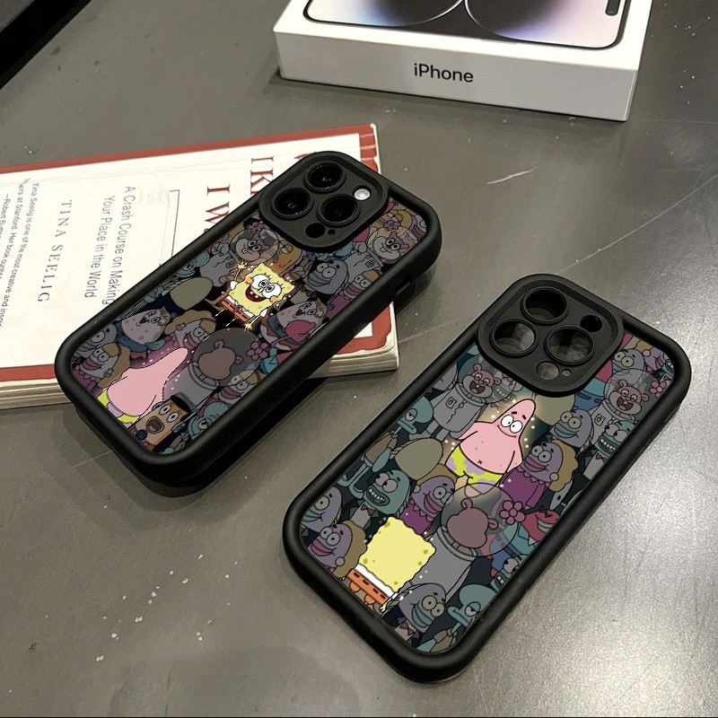 Jual Soft Silicone Casing Case Couple SpongeBob dan Patrick iPhone 11 ...