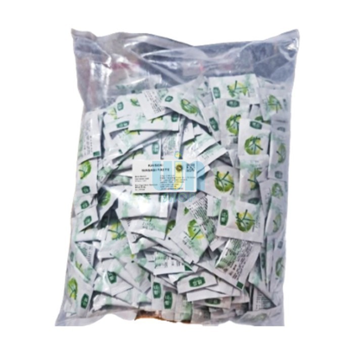 Jual Wasabi Sachet Paste Kaiseki 2.5gr x 500 pcs HALAL MUI | Shopee ...
