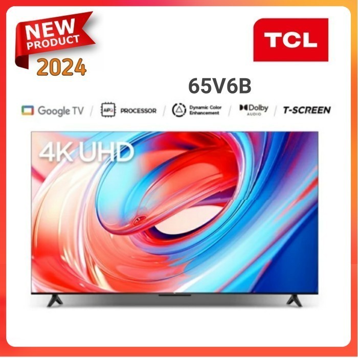 Jual [TERLARIS 4K Big Google TV] TCL 65V6B 4K Google TV TCL 65 Inch V6B ...