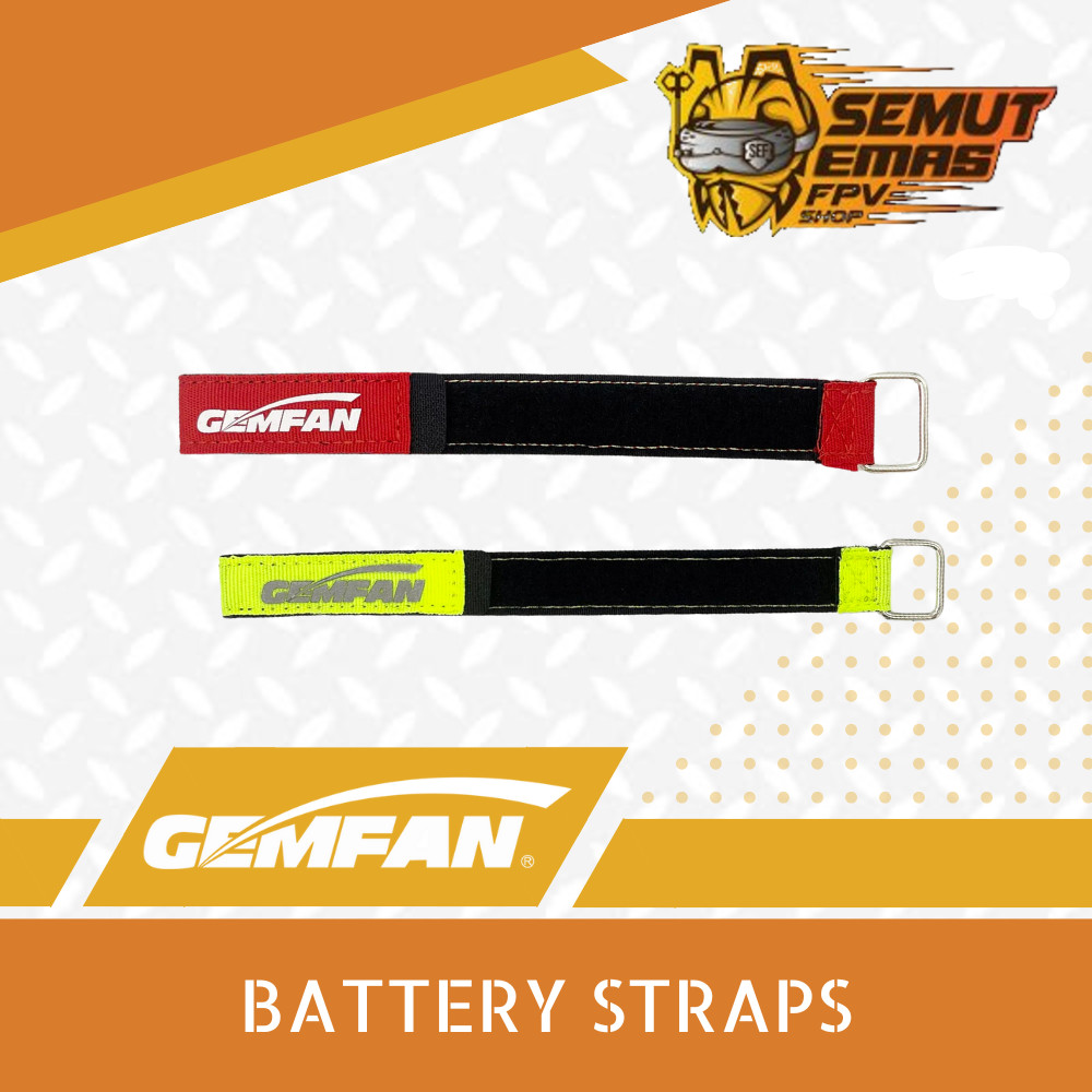 Jual Gemfan Magic Tie Down Anti Skid Lipo Li-ion Battery Strap Baterai ...