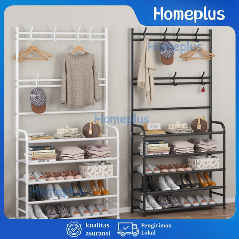 Jual Stand Hanger Rak Sepatu Rak Gantungan Baju Hanger Tas Topi / Rak ...