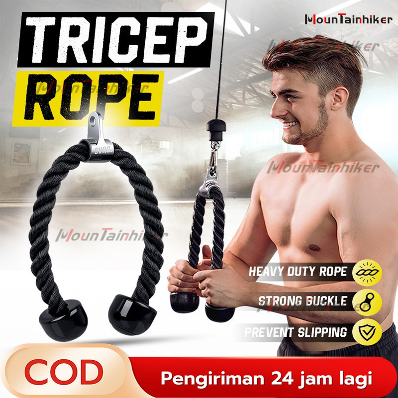Jual Tricep Rope - Latihan Otot Trisep - Tali Pull Down Tricep Rope ...