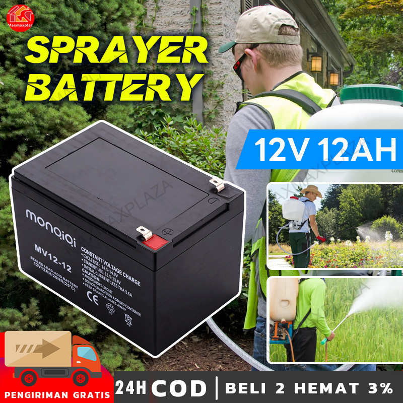 Jual Aki Battery12V 12/8Ah aki tangki semprot elektrik aki tangki semprot elektrik aki sprayer ...