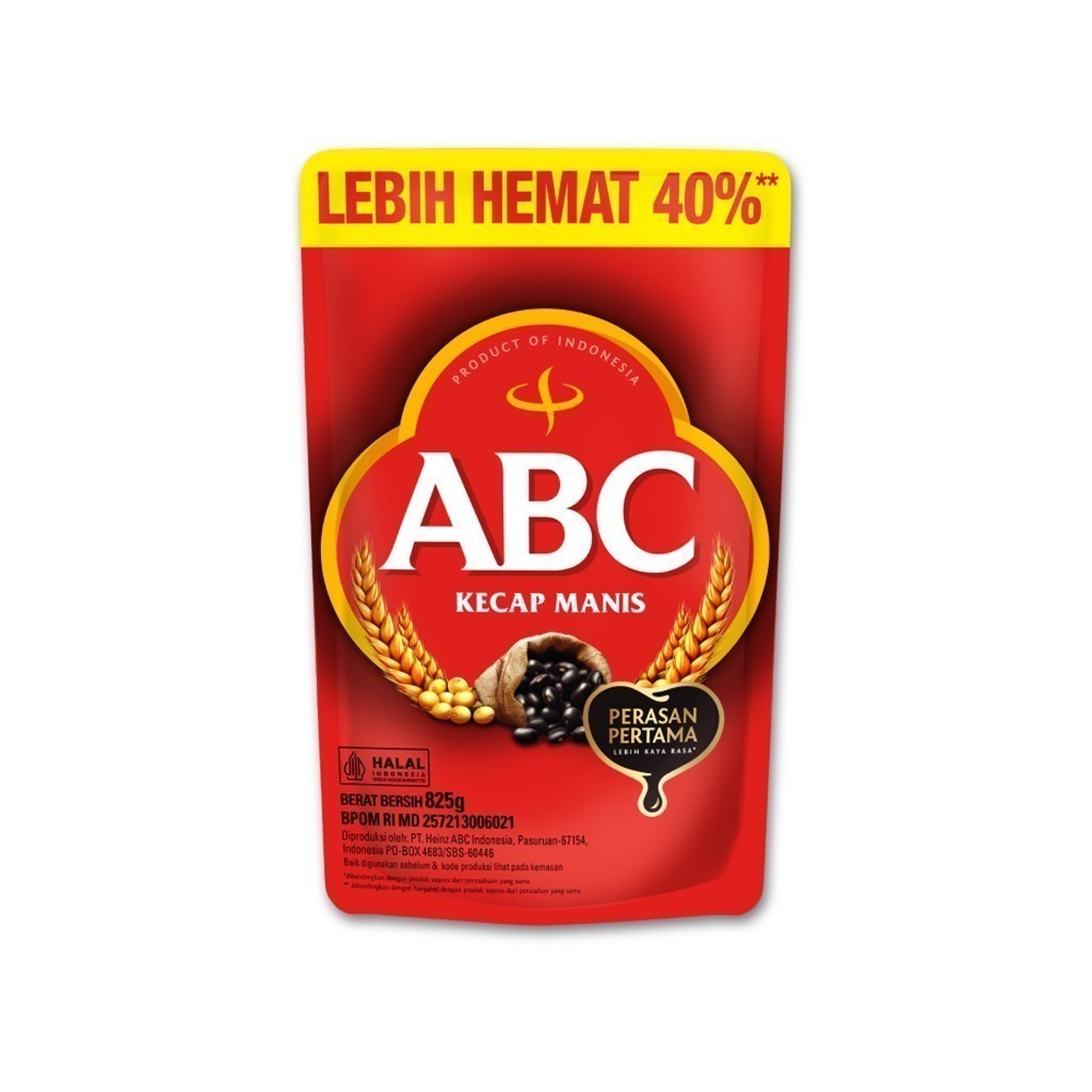Jual ABC KECAP MANIS POUCH 825GR | Shopee Indonesia