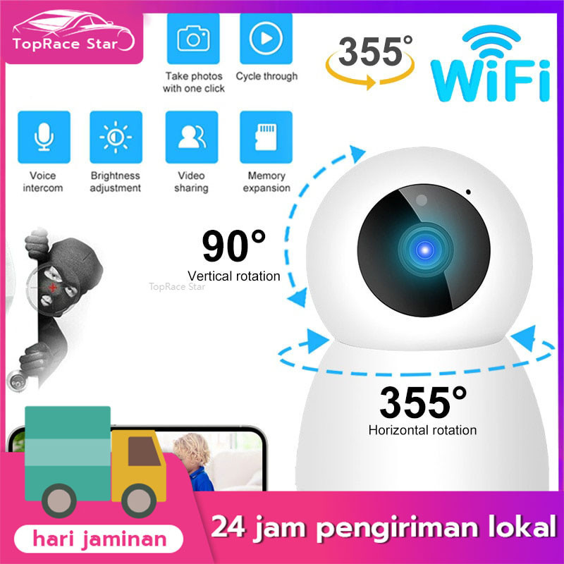 Jual CCTV Ip Camera Snowman Wifi Q7s/Kamera CCTV Snowman Q7s 5MP Full ...