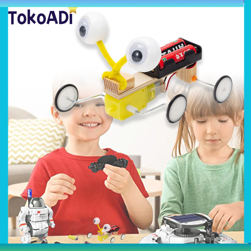 Jual Mainan Rakit Robot DIY Assembly Toy Racing Robot Serangga cocok ...