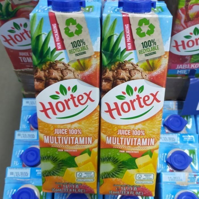 Jual hortex multi vitamin juice 1ltr minuman jus buah aneka fruit ...