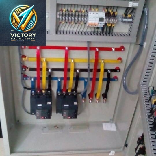 Jual panel ATS (Automatic Transfer Switch) AMF (Automatic Mains Failure ...